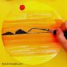 Amazing Sunset Landscape Scenery Drawing Tutorial For Kids - Kids Art ...