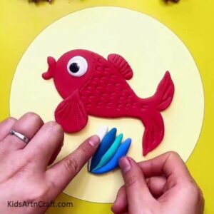 Beautiful Underwater Fish Using Colored Clay Craft - Kids Art & Craft