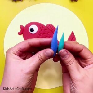 Beautiful Underwater Fish Using Colored Clay Craft - Kids Art & Craft
