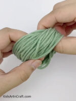 Colorful Thread Pom Pom Flowers Craft Making Tutorial For Kids - Kids ...