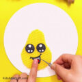 Cute Fruit Foam Pear Craft Step by Step Tutorial For Kids - Kids Art ...