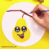 Cute Fruit Foam Pear Craft Step by Step Tutorial For Kids - Kids Art ...