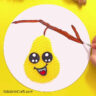 Cute Fruit Foam Pear Craft Step by Step Tutorial For Kids - Kids Art ...