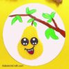 Cute Fruit Foam Pear Craft Step by Step Tutorial For Kids - Kids Art ...