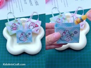 Cute Mini Paper Origami Bags Craft Step by Step Tutorial For kids ...