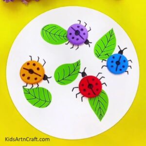 DIY Clay Ladybugs Craft Step-By-Step Tutorial For Kids - Kids Art & Craft