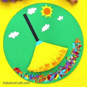 Easy Broom Cleaning Paper Craft Step-by-step Tutorial - Kids Art & Craft