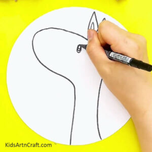 Easy Handprint Zebra Drawing Tutorial For Kids - Kids Art & Craft