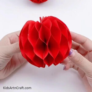 Easy Paper Origami 3D Apple Craft Tutorial For Kids - Kids Art & Craft