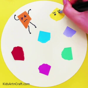Emotion Shapes Craft Step-by-step Tutorial For Kids - Kids Art & Craft