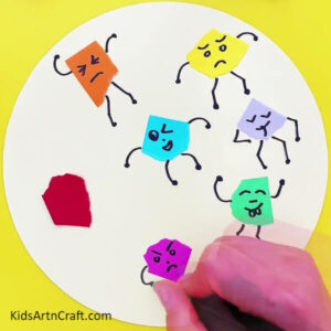 Emotion Shapes Craft Step-by-step Tutorial For Kids - Kids Art & Craft