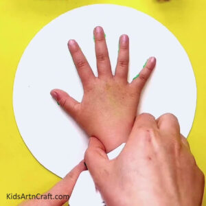 Handprint Plant Pot Painting Step by Step Instructions - Kids Art & Craft