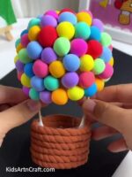 Amazing Hot-air Balloon Clay Craft Step by Step Tutorial For Kids ...
