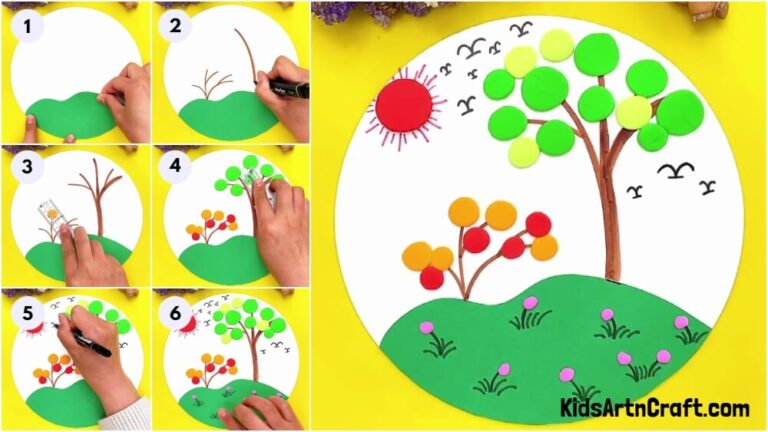 How to Make Beautiful Clay Scenery Easy Tutorial For Kids - Kids Art ...