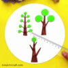 How to make Different Tree Using clay for kids - Kids Art & Craft