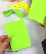 Easy Paper Gun Toy Craft For Kids Tutorial - Kids Art & Craft