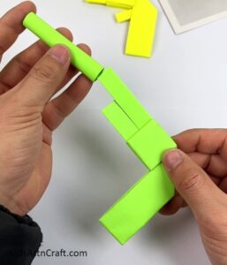 Easy Paper Gun Toy Craft For Kids Tutorial - Kids Art & Craft