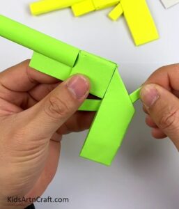 Easy Paper Gun Toy Craft For Kids Tutorial - Kids Art & Craft