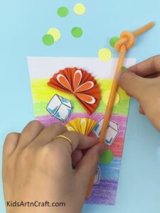 Summer Fruit Drink Paper Craft Tutorial For Kids - Kids Art & Craft