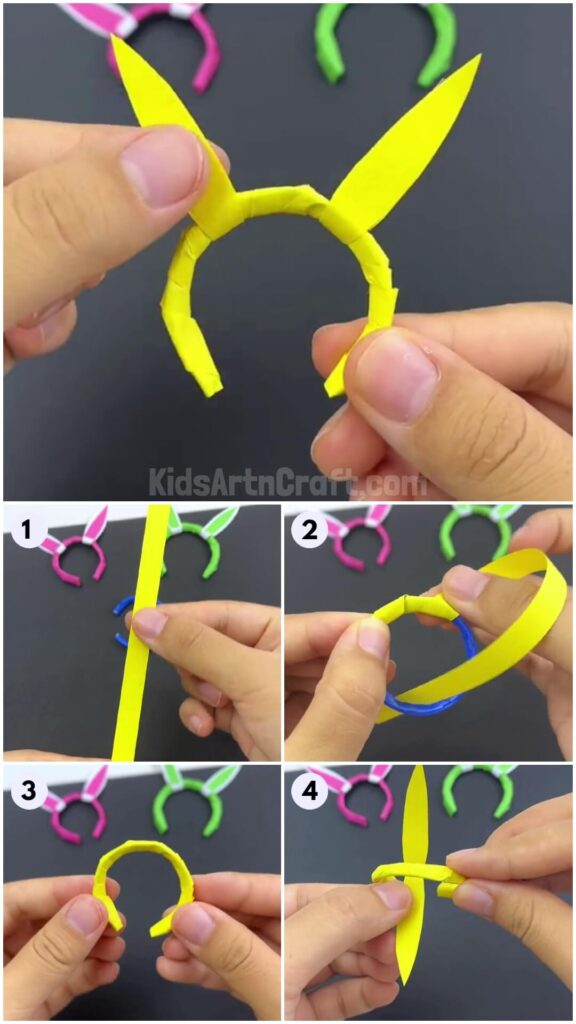 Tiny Paper Headband Craft Idea For Beginners - Kids Art & Craft