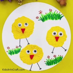 How To Make Clay Chick Craft Step by Step Tutorial - Kids Art & Craft