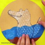 How to Make Crocodile Craft Using Bubble Wrap Idea - Kids Art & Craft