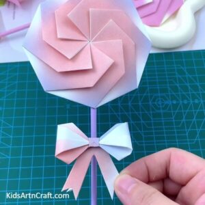Yummy Lollipop Paper Origami Idea For Beginners - Kids Art & Craft