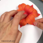 3D Lily Paper Flower Craft Tutorial For Kids - Kids Art & Craft