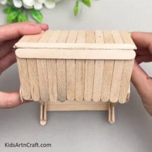 Beautiful Swing Popsicle Stick Craft Tutorial For Kids - Kids Art & Craft