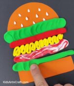 McDonald's Burger And Fries Paper And Clay Craft Tutorial For Kids ...