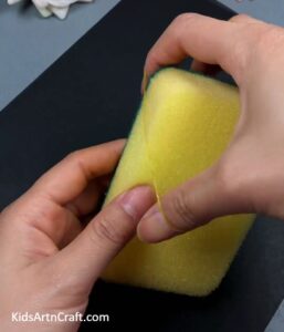 DIY Wash Sponge Teddy Craft Step By Step Tutorial For Kids - Kids Art ...