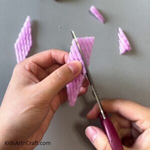 Fruit Foam Net Lotus Flower Craft Tutorial For Kids - Kids Art & Craft