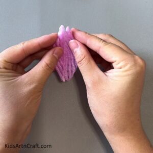 Fruit Foam Net Lotus Flower Craft Tutorial For Kids - Kids Art & Craft