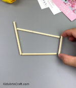 Ice Cream Stick Trolley Model Craft Tutorial For Beginners - Kids Art ...