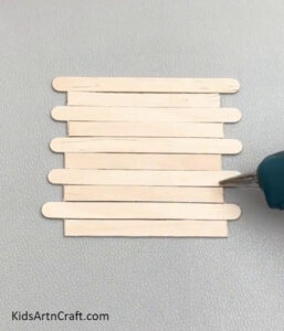 Mini House Popsicle Stick Craft Tutorial For Kids - Kids Art & Craft