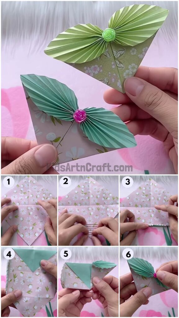 Paper Bookmark Corner Craft For Kids - Kids Art & Craft