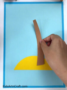 Paper Coconut Tree Craft Tutorial For Kids - Kids Art & Craft