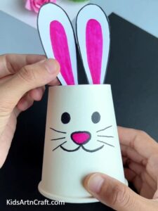 Paper Cup Bunny Eating Carrot Learning Craft Tutorial For Kids - Kids ...