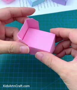 Paper Origami Bed And Pillow Craft For Kids - Kids Art & Craft