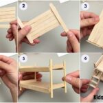 Popsicle Stick Slide Model Craft Tutorial For Kids - Kids Art & Craft