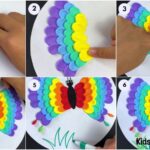 Learn to make butterfly Using clay for children - Kids Art & Craft