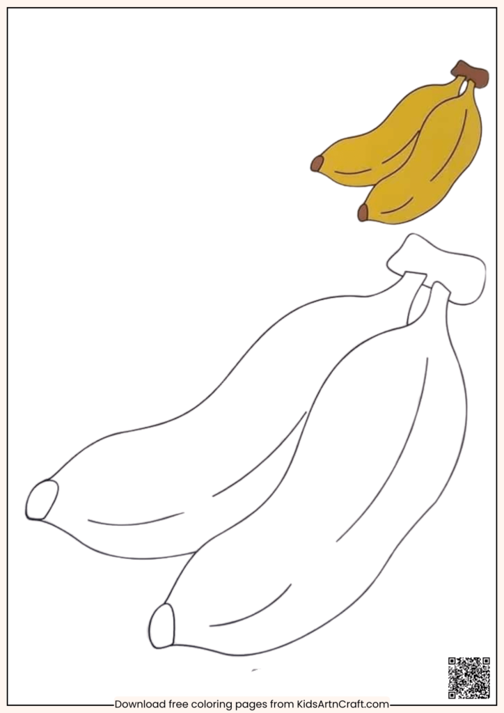 Delicious Fruits Coloring Pages for Children - Free Worksheet Printable ...