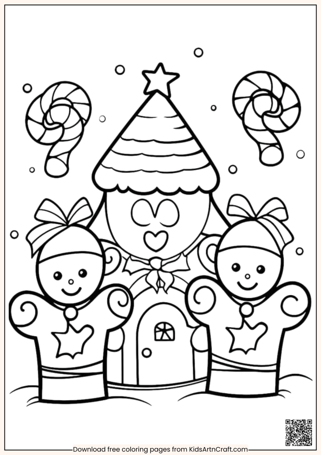 Creative Christmas Coloring Pages For Kids - Kids Art & Craft