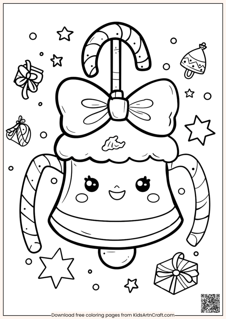 Christmas Holiday Coloring Page Worksheets for Young Learners - Kids ...