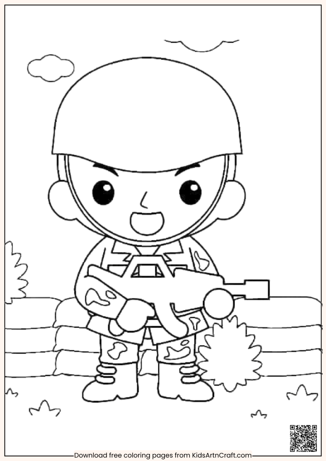 Community Helpers Coloring Pages For Kids - Kids Art & Craft