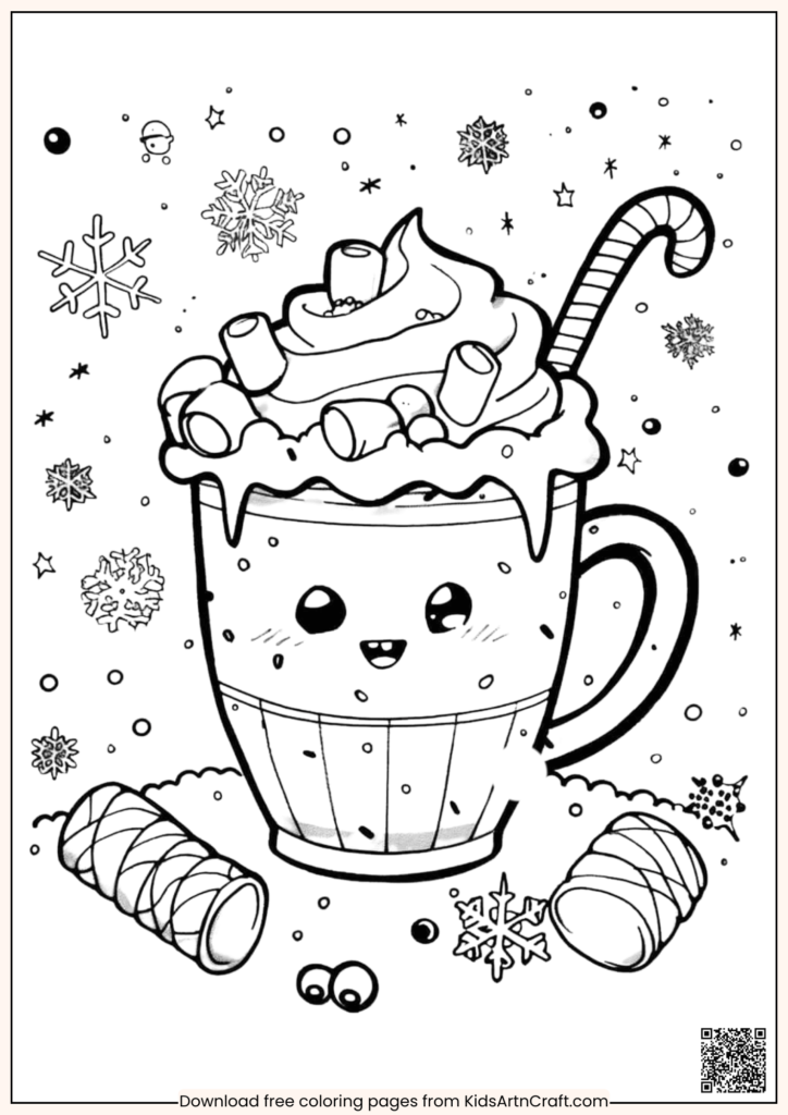 Free Printable Christmas Coloring Pages For Kids - Kids Art & Craft