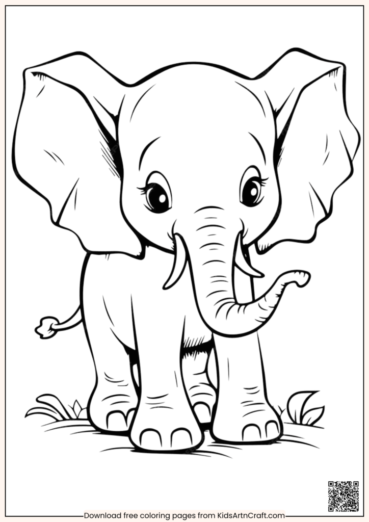 Free Printable Animal Coloring Pages For Kids - Kids Art & Craft