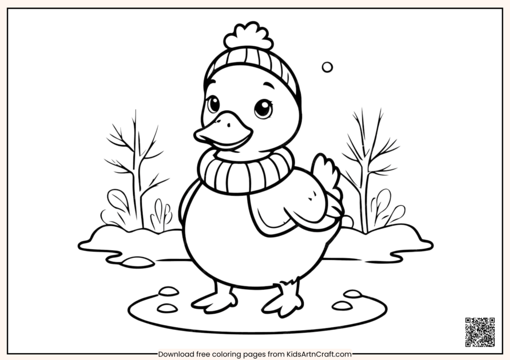 Birds Coloring Pages For Kids - Free Printable - Kids Art & Craft