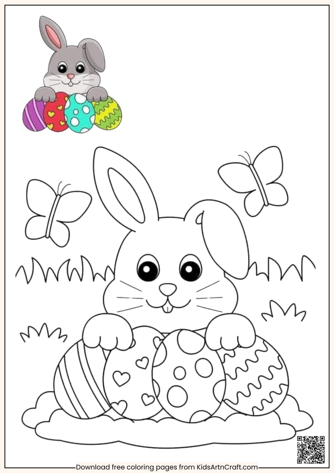 Free Printable Easter Coloring Pages for Kids & Adults - Kids Art & Craft