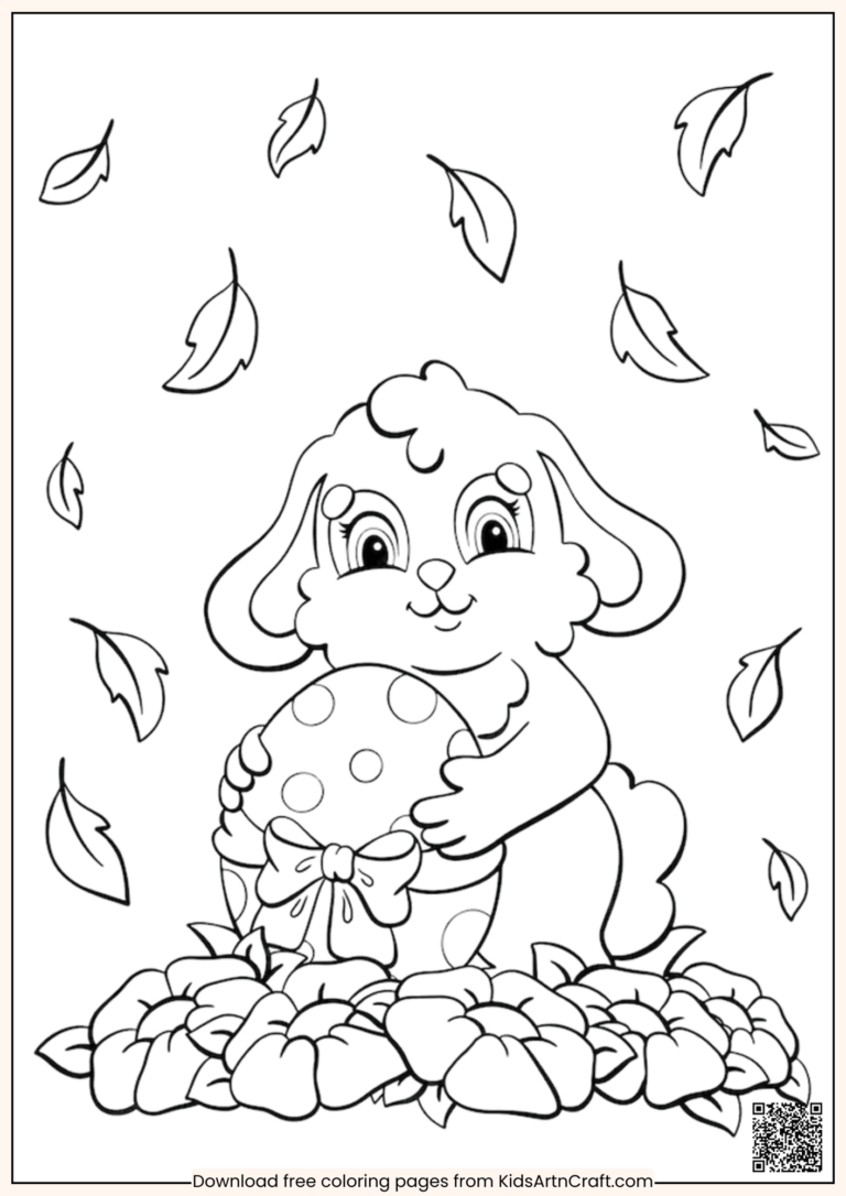 Creative Animal Printable for Kids to Color and Enjoy - Kids Art & Craft